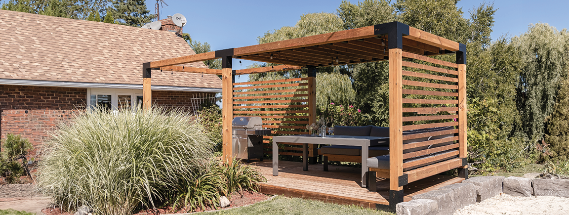 Pergola Kits for DIY Outdoor Projects | Toja Canada